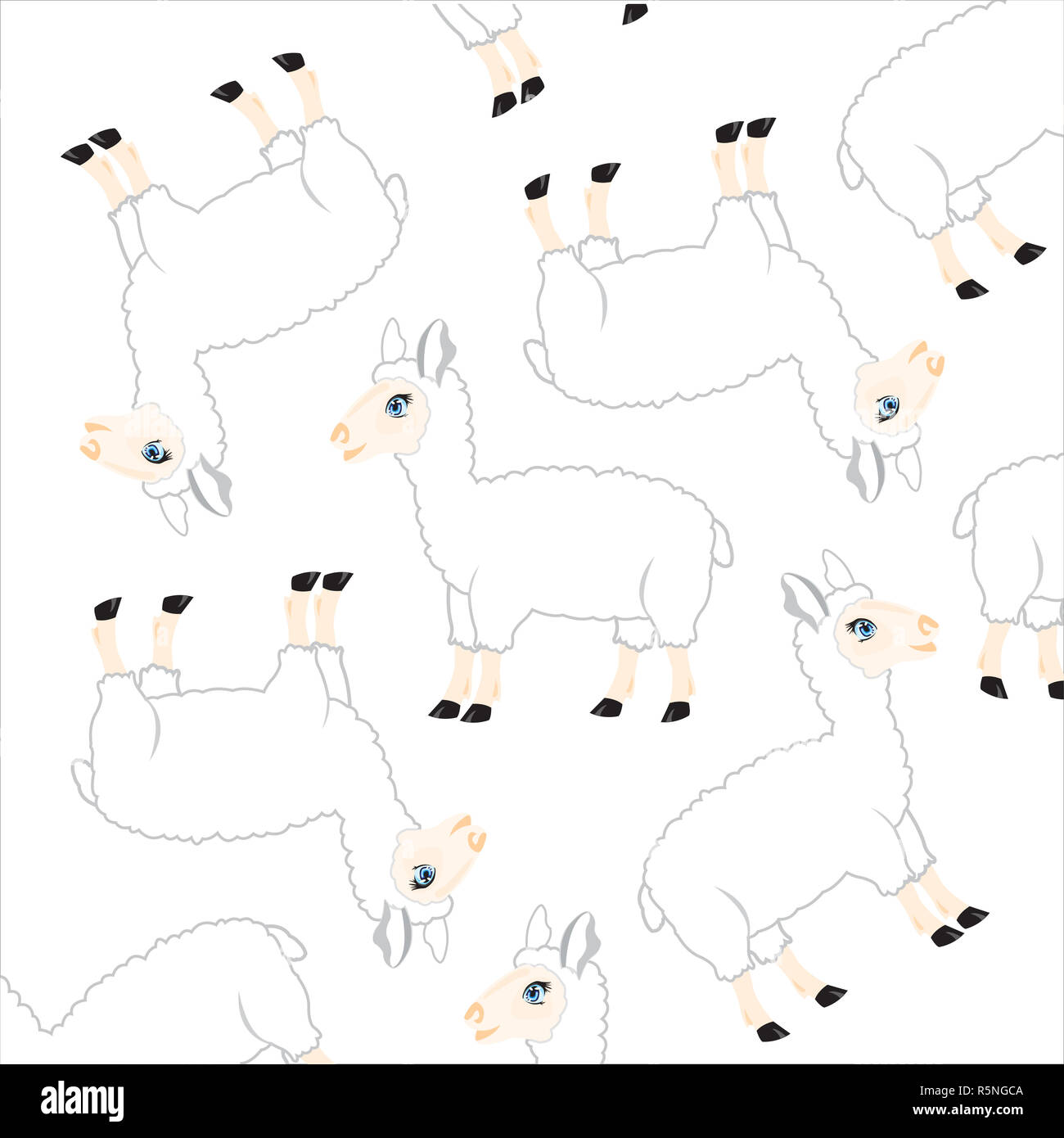 Sheep farming illustration hi-res stock photography and images - Alamy