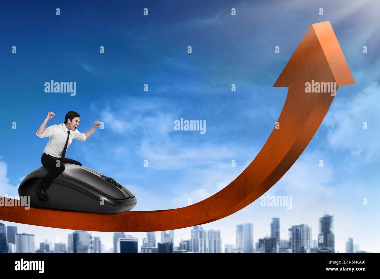 Riding the mouse hi-res stock photography and images - Alamy