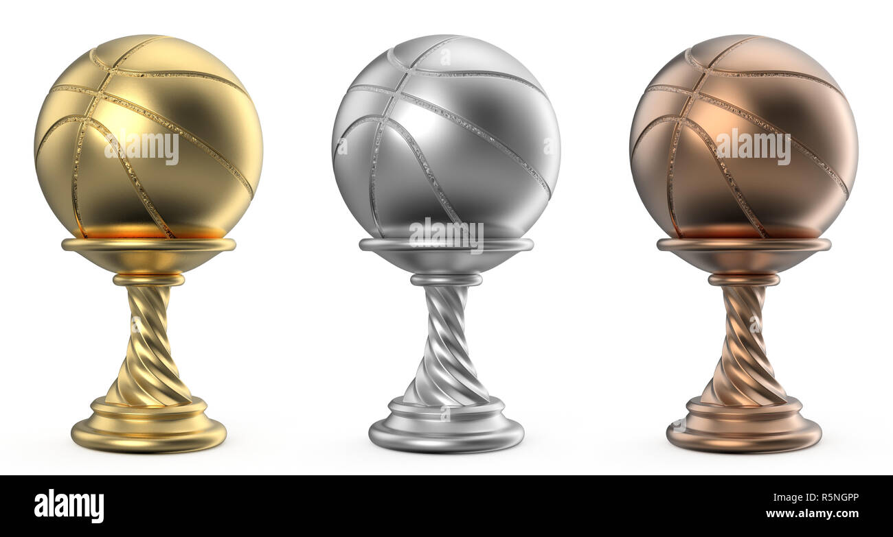 Gold trophy basketball design hi-res stock photography and images - Alamy