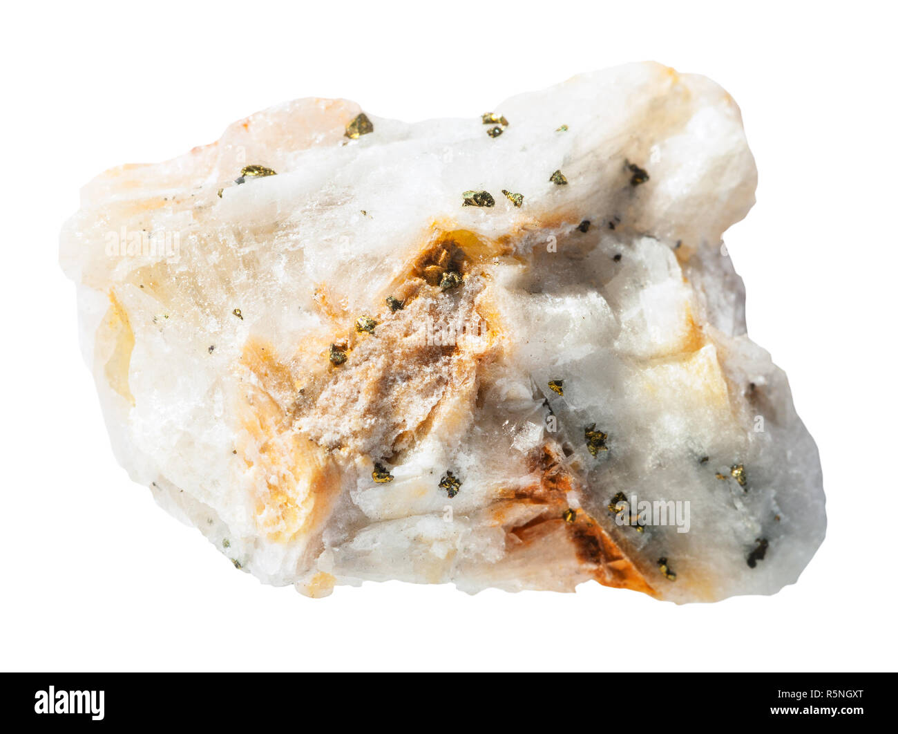 Gold vein quartz Cut Out Stock Images & Pictures - Alamy
