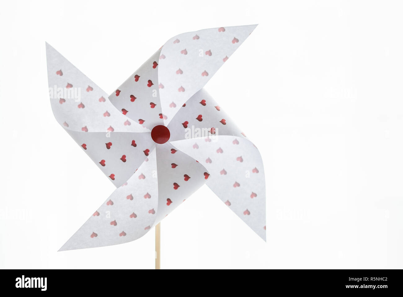 Pinwheel icon on white Cut Out Stock Images & Pictures - Alamy