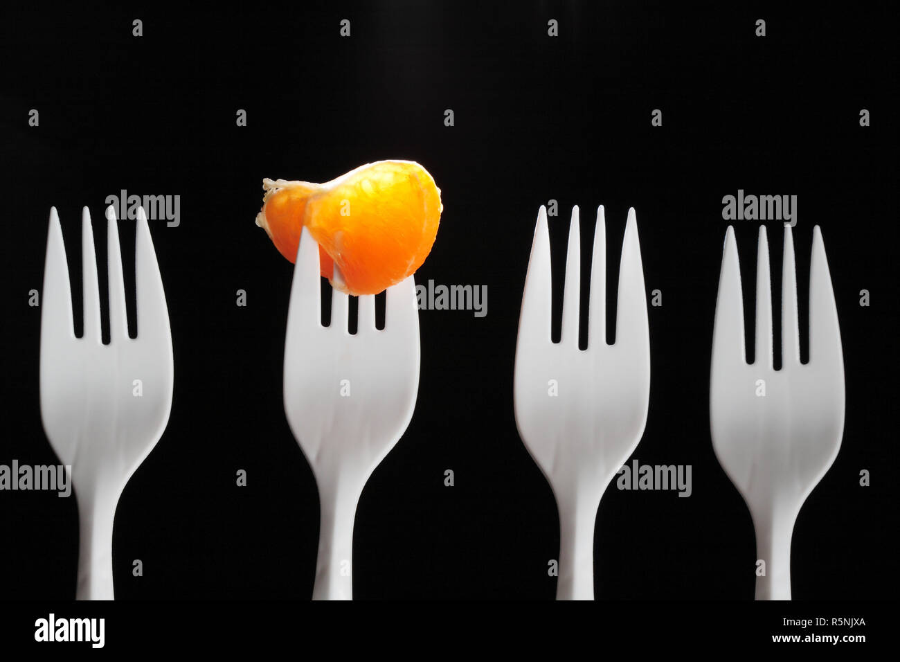 Single use plastic food fork hi-res stock photography and images - Alamy