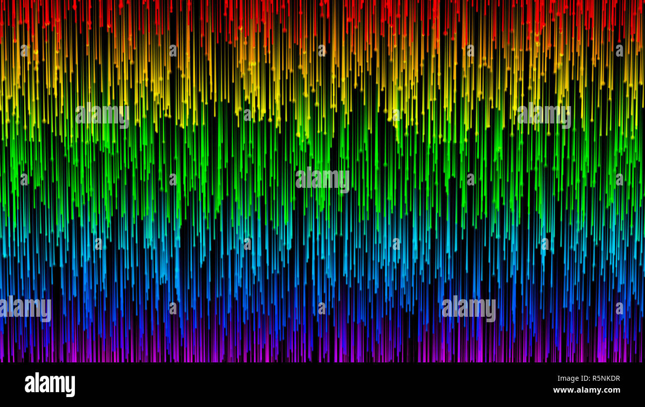 Colorful rainbow particles. Digital background Stock Photo - Alamy