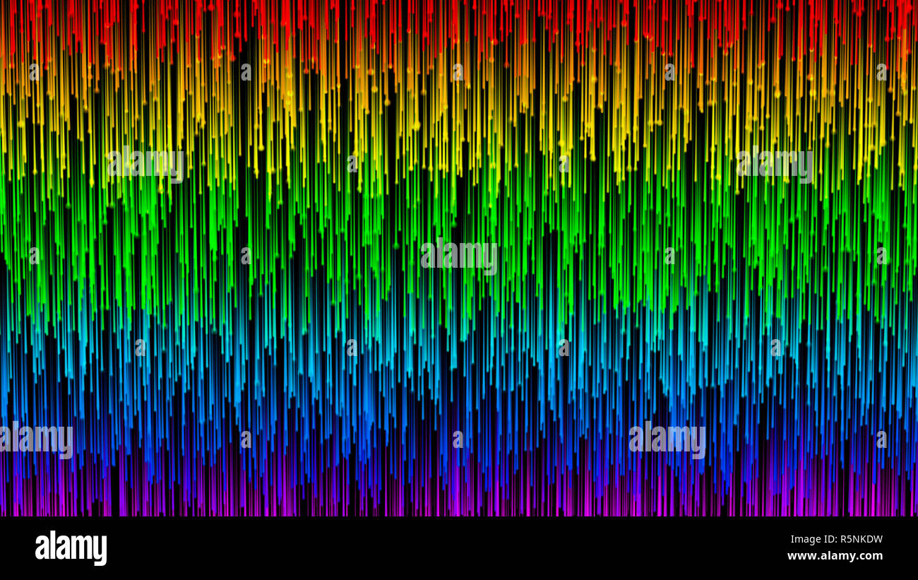 Colorful rainbow particles. Digital background Stock Photo - Alamy