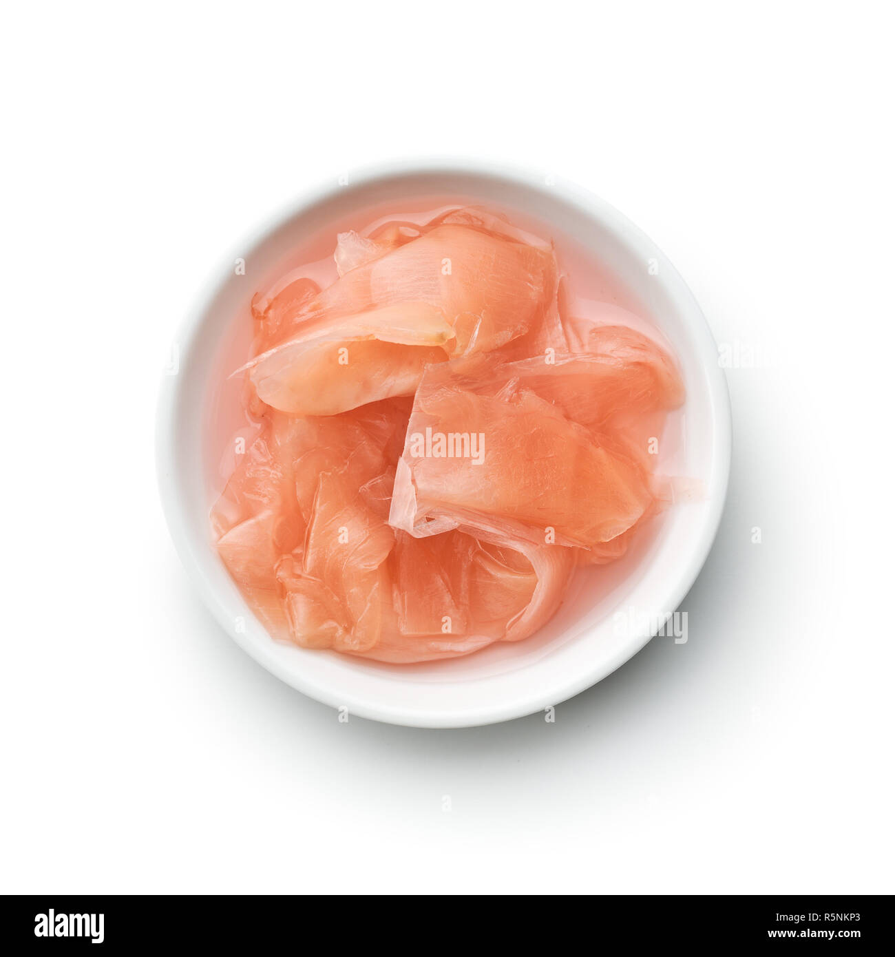 Pickled sushi ginger slices Stock Photo - Alamy