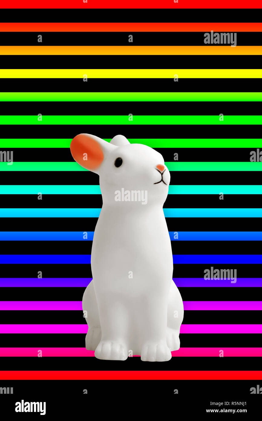 pink bunny rabbit Stock Photo - Alamy