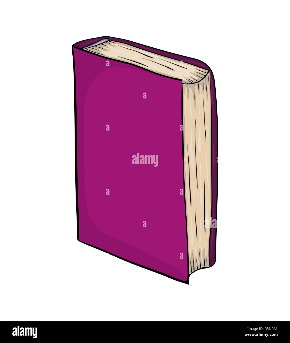 Cartoon Book Closed