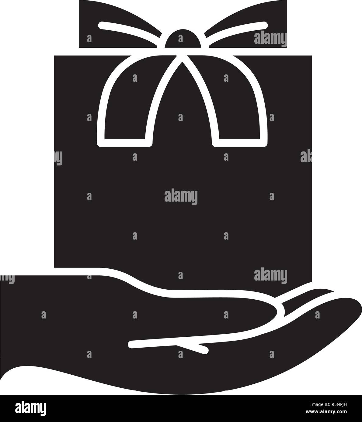 Perfect solution black icon, vector sign on isolated background ...