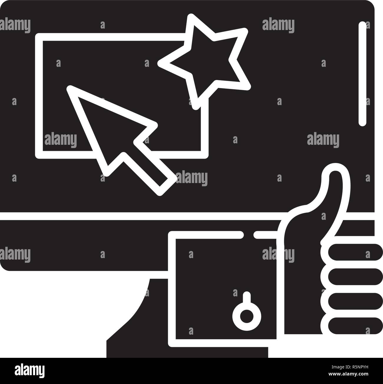 Great choice black icon, vector sign on isolated background. Great ...