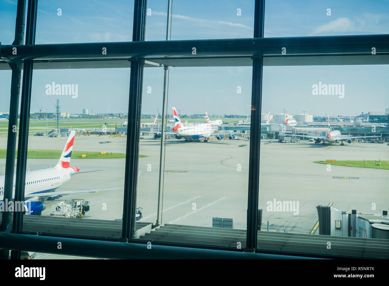 Airport Window From Outside