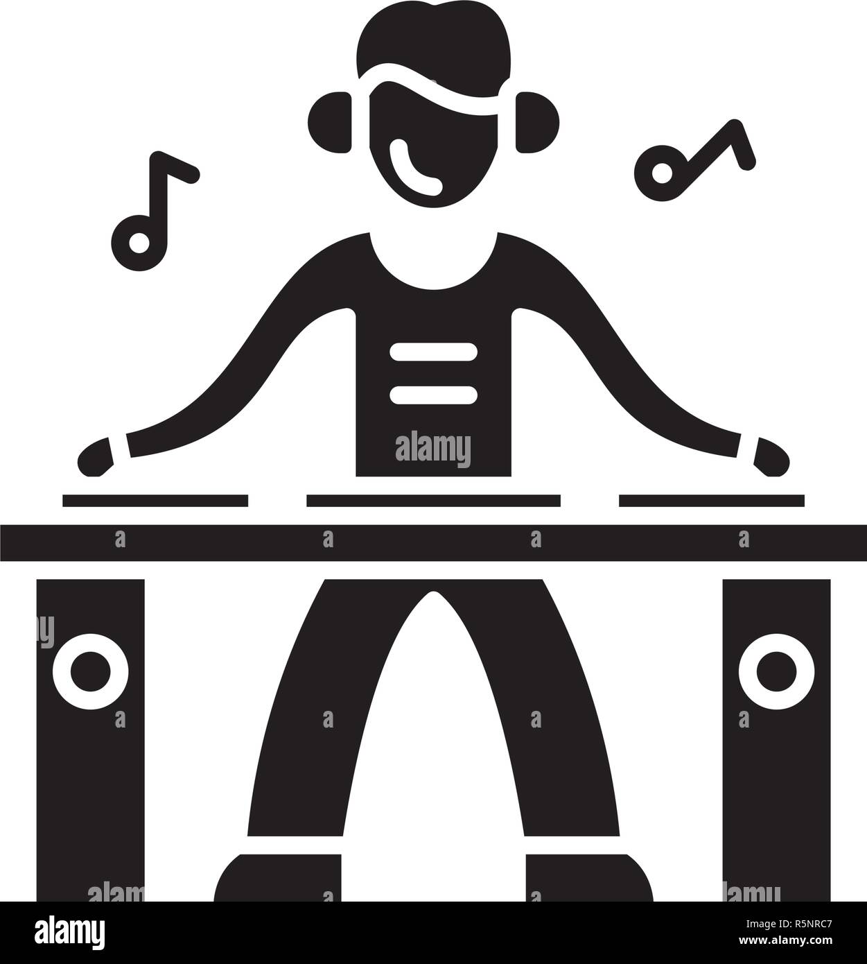 Dj Icon Vector