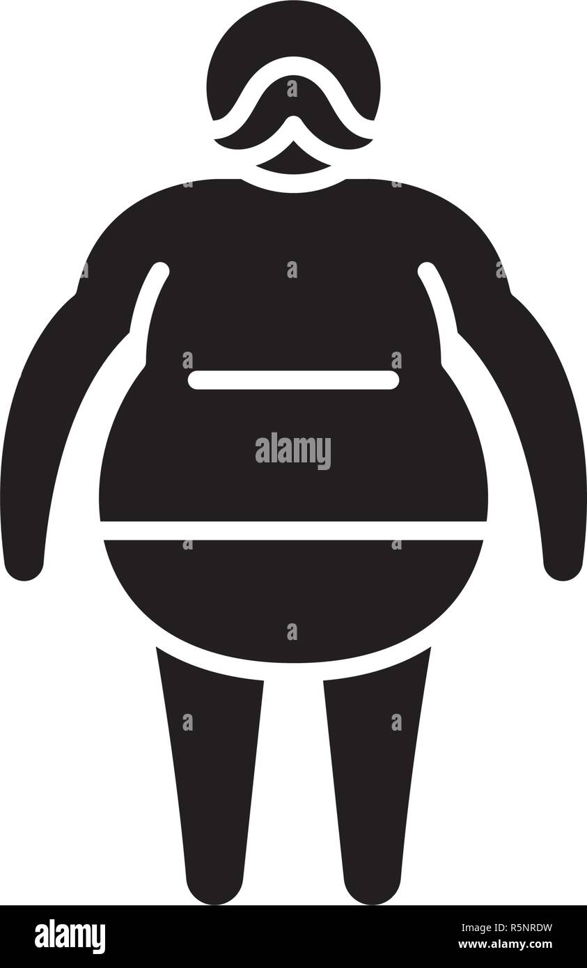 Fat Man Stock Vector Images - Alamy