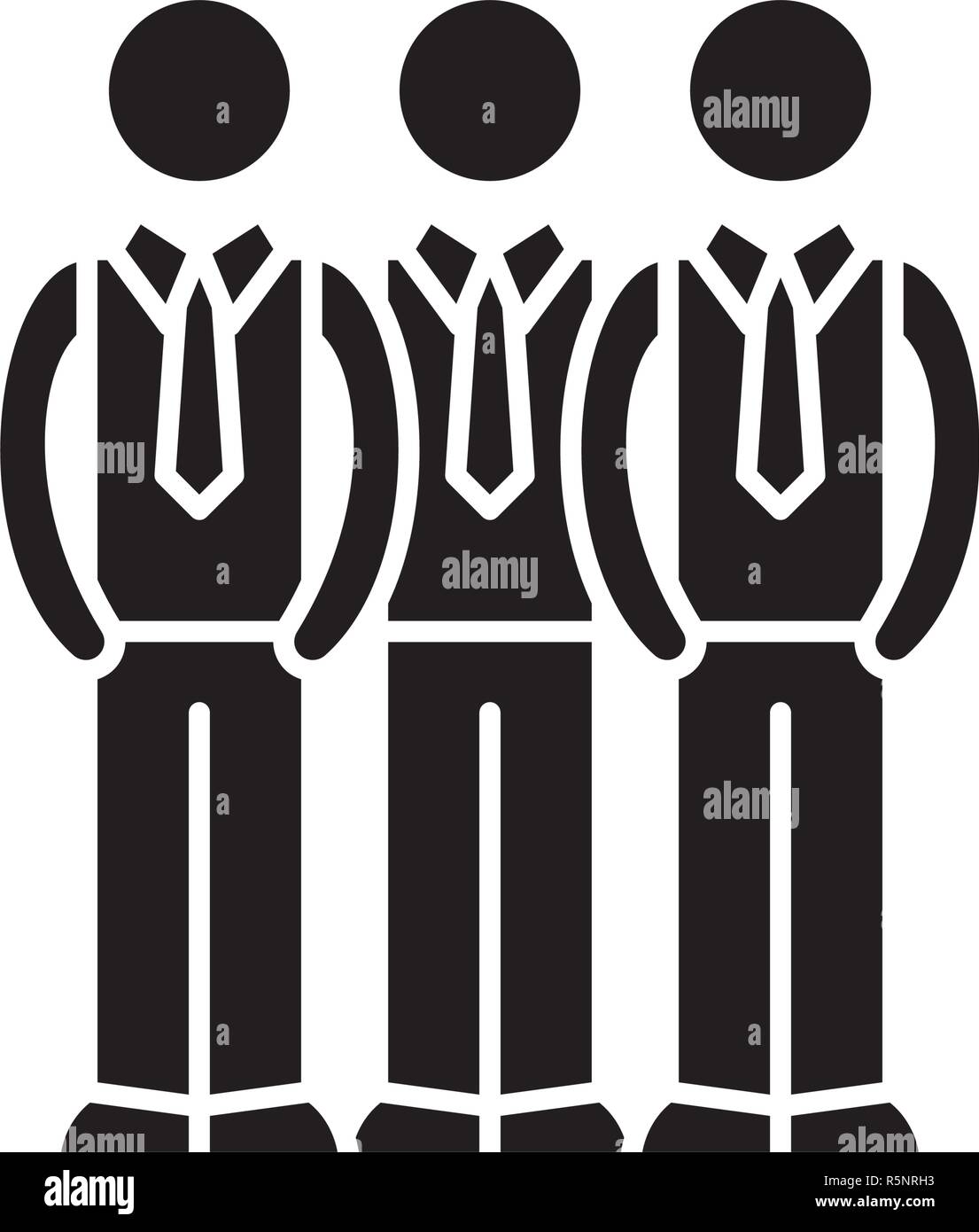 Union black icon, vector sign on isolated background. Union concept ...