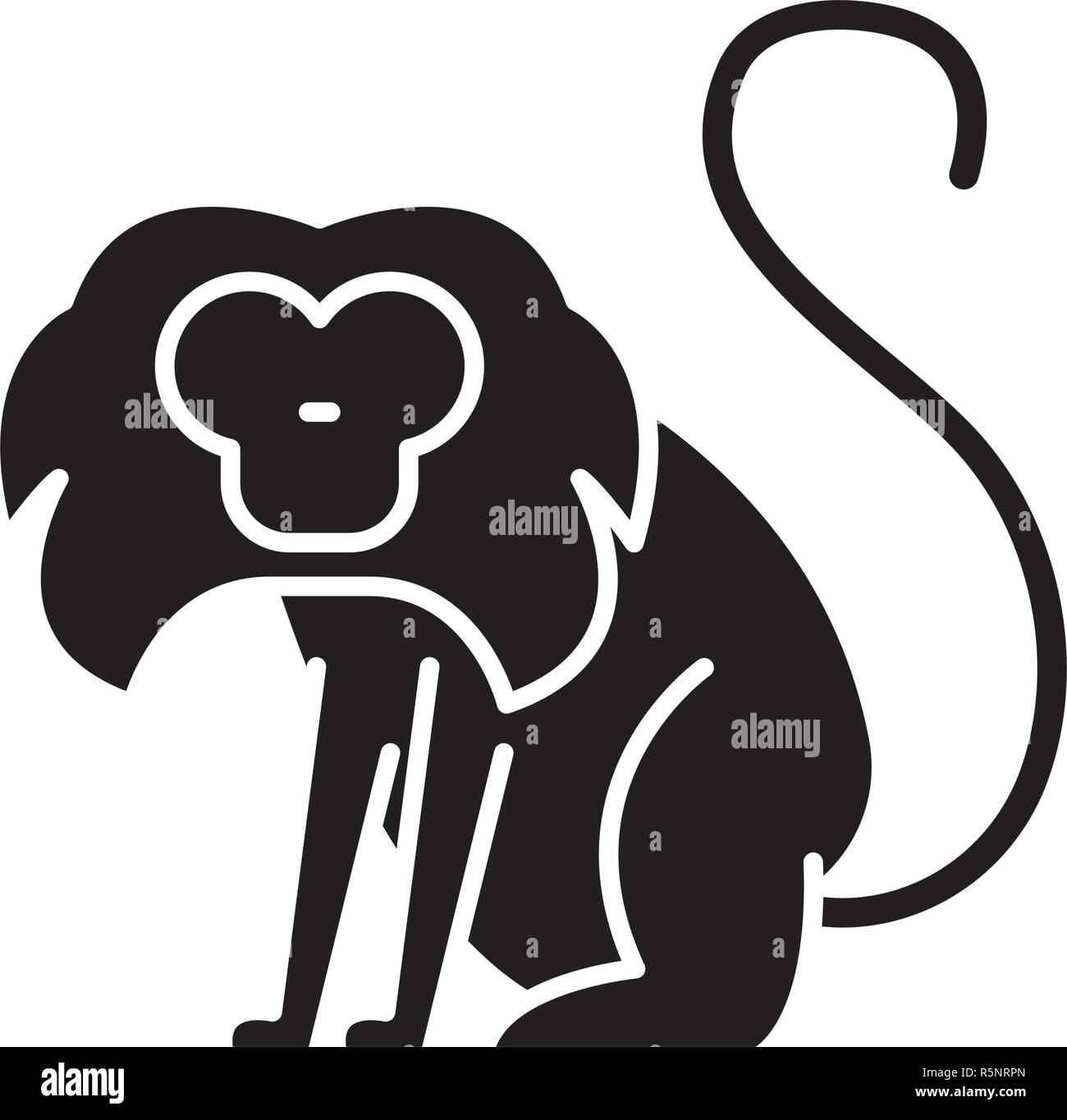 Toque black icon, vector sign on isolated background. Toque concept ...