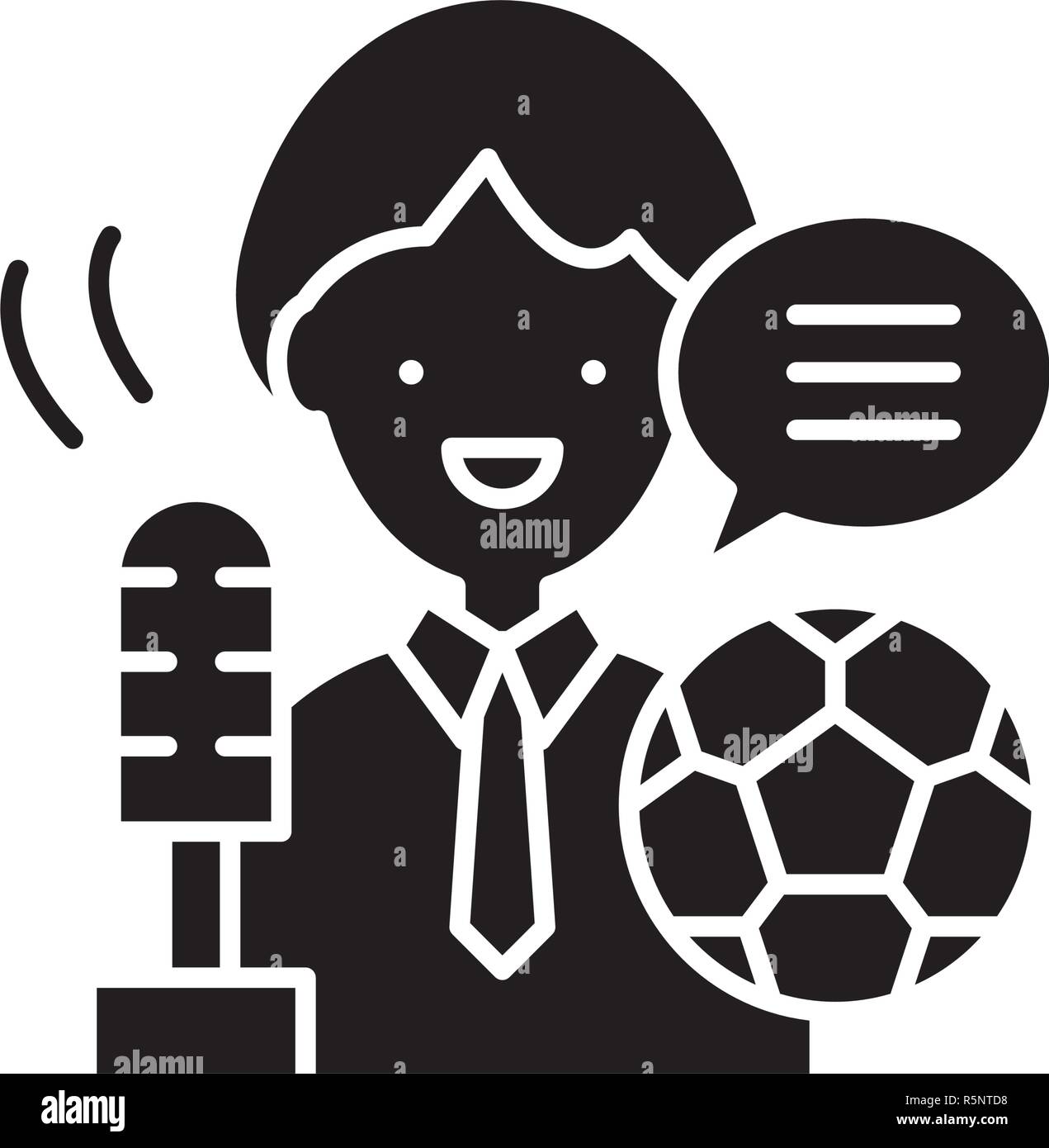 Commentator Microphone Stock Photos & Commentator Microphone Stock ...