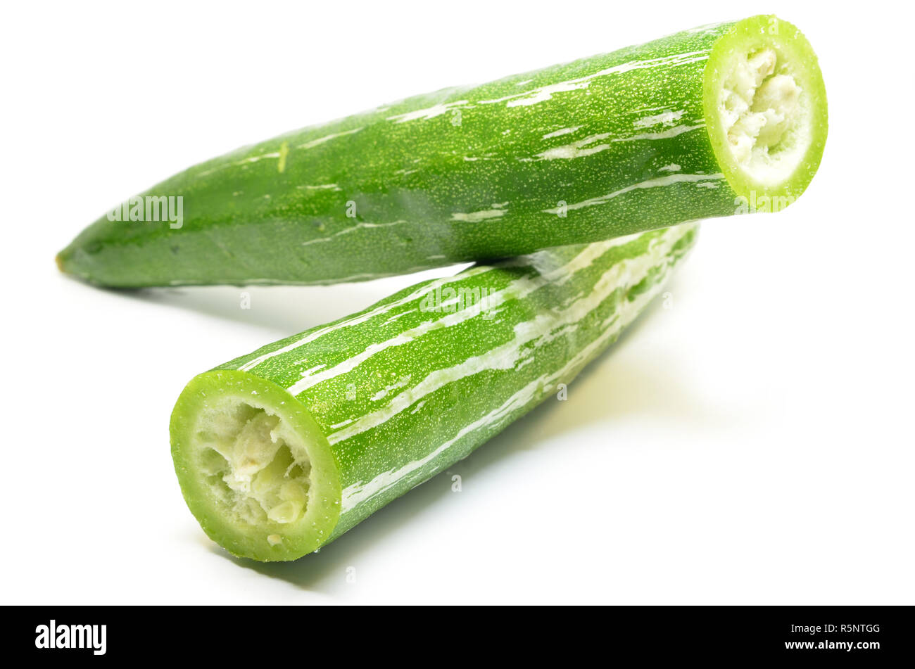 Serpent gourd plant Cut Out Stock Images & Pictures - Alamy