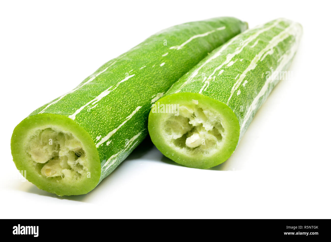 Serpent gourd plant Cut Out Stock Images & Pictures - Alamy