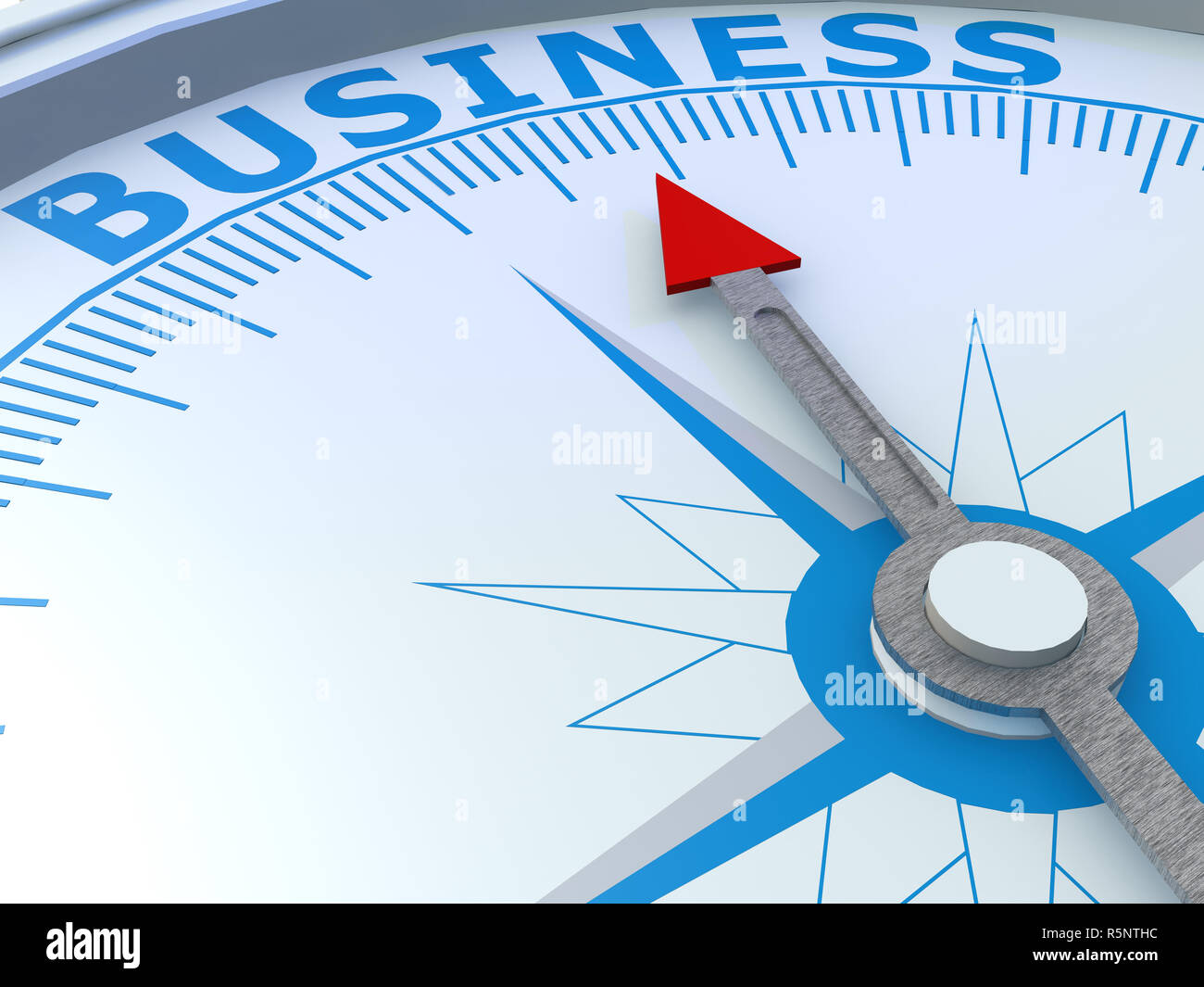 Business word on compass isolated Stock Photo - Alamy