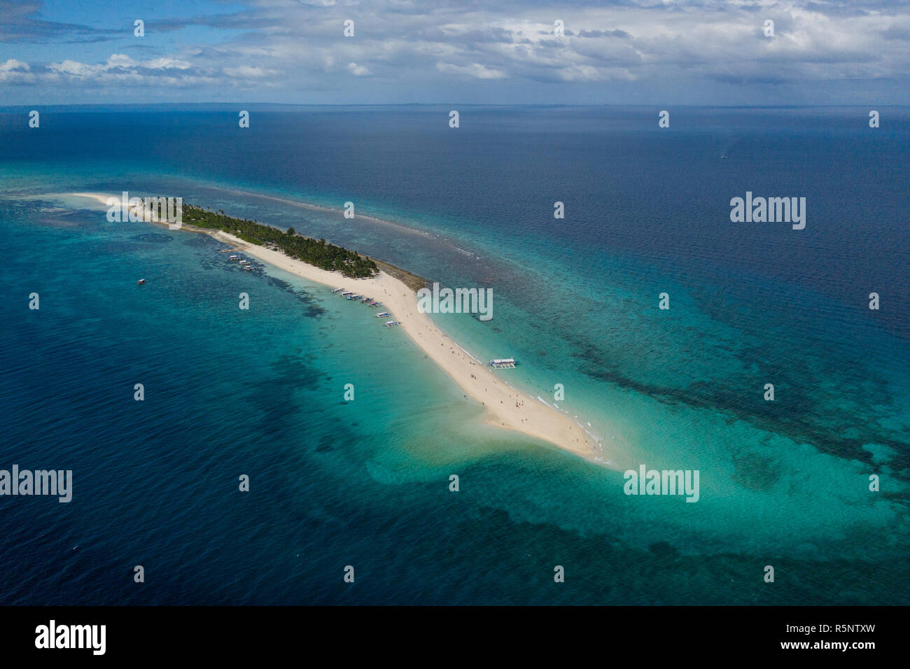 Aerial view of Kalanggaman Island,Leyte,Philippines Stock Photo - Alamy