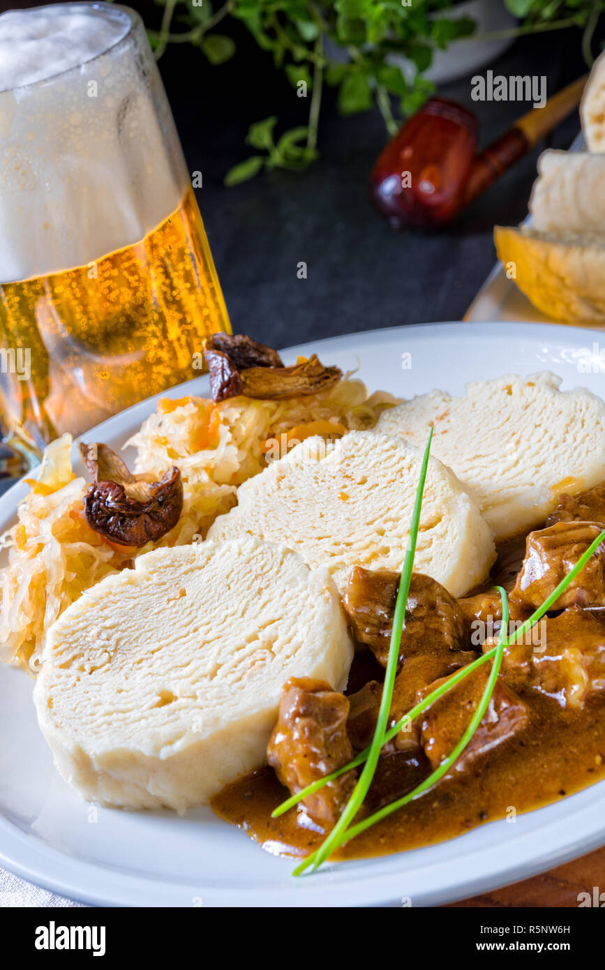 Prague dumpling hi-res stock photography and images - Alamy