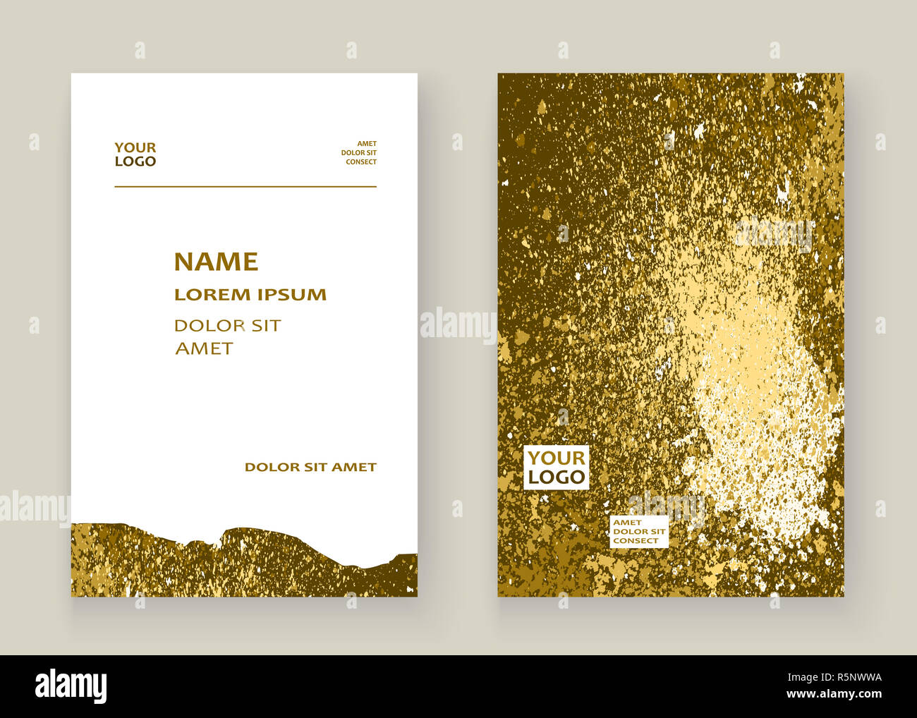 Gold paint splash, splatter explosion glitter artistic frame covers ...