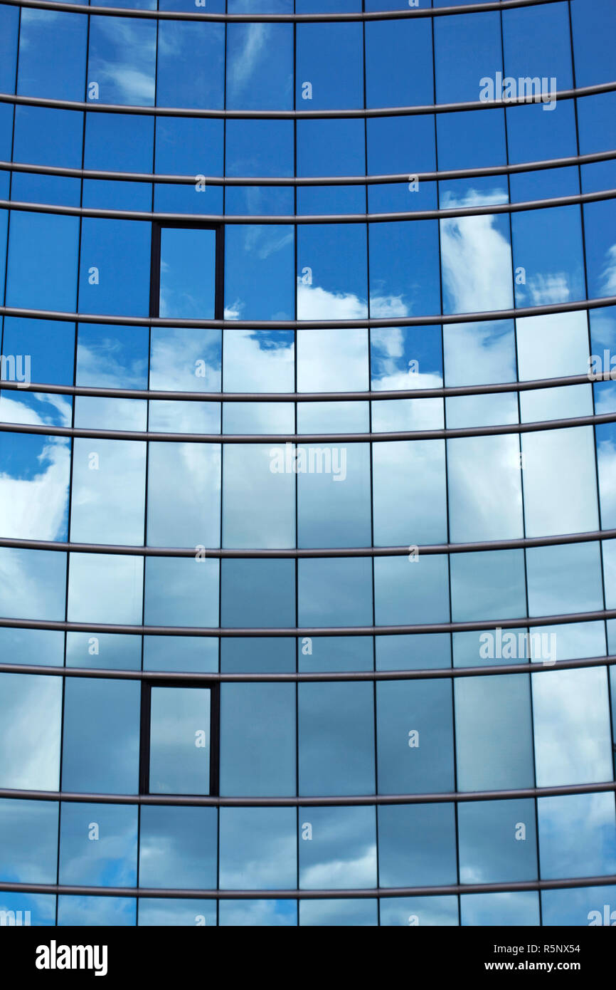 Glass facade of a modern building Stock Photo - Alamy