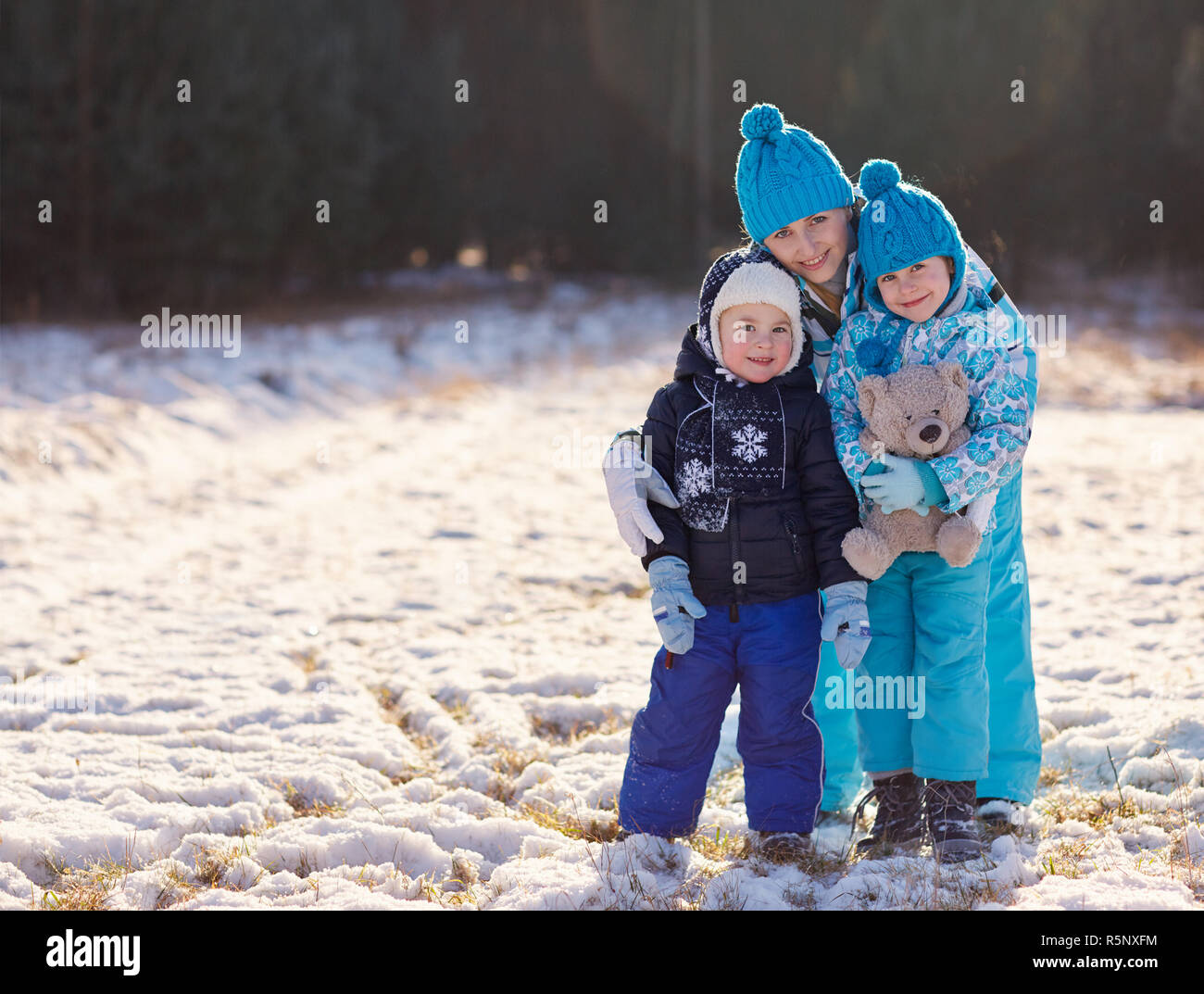 Family fun time Stock Photo - Alamy