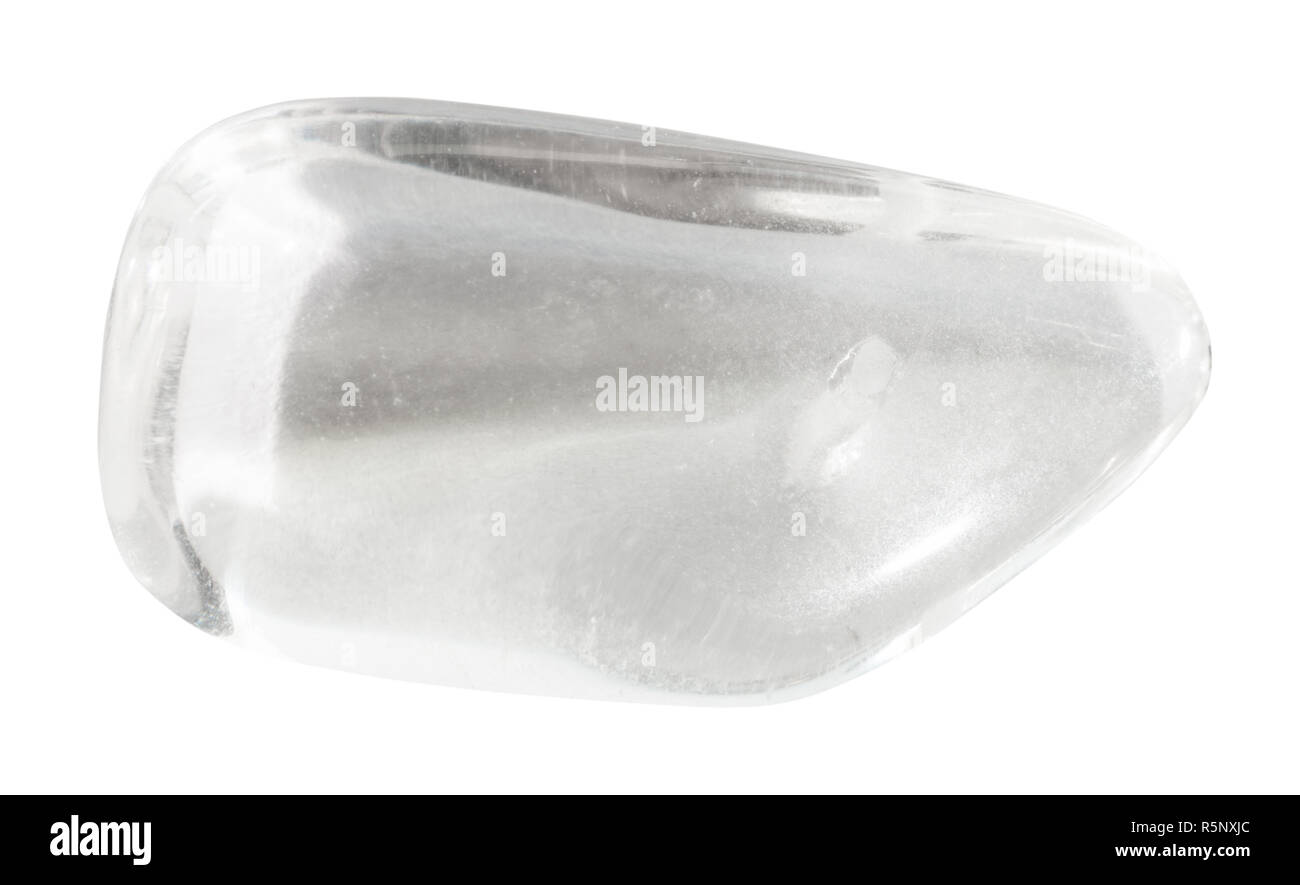 polished natural rock crystal isolated Stock Photo - Alamy