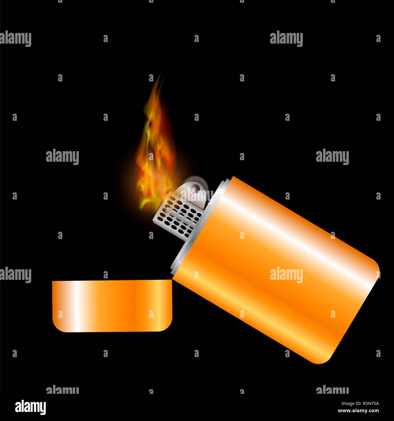 Gold lighter hi-res stock photography and images - Alamy