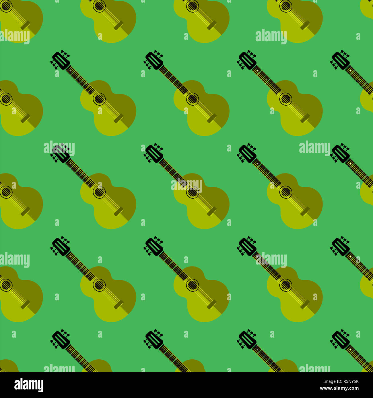Guitar Musical Instrument Pattern Stock Photo - Alamy