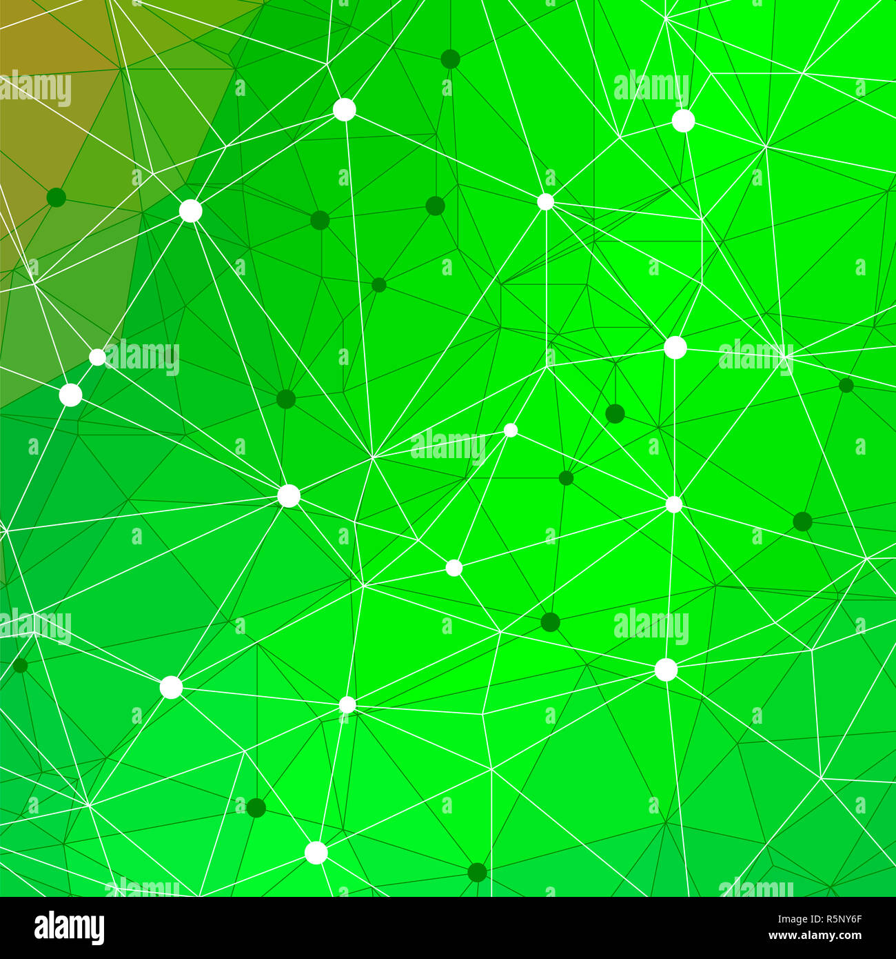 Abstract Green Triangle Background Stock Photo - Alamy