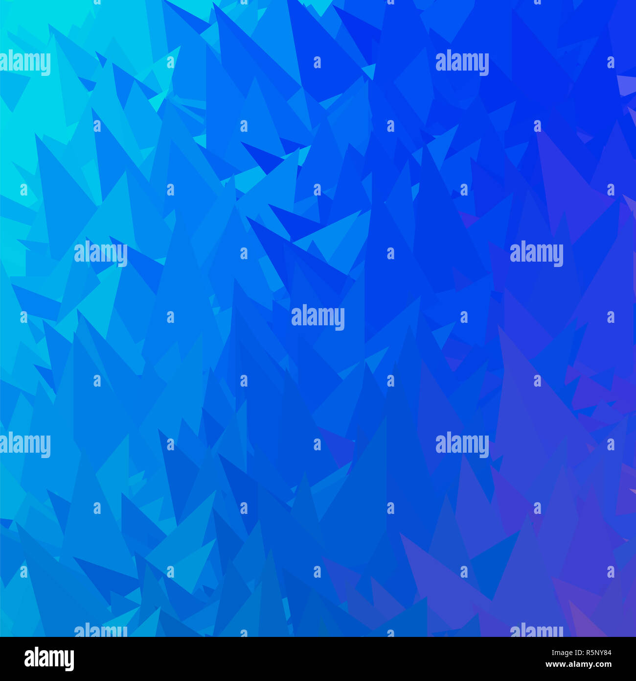 Abstract Blue Triangle Background Stock Photo - Alamy