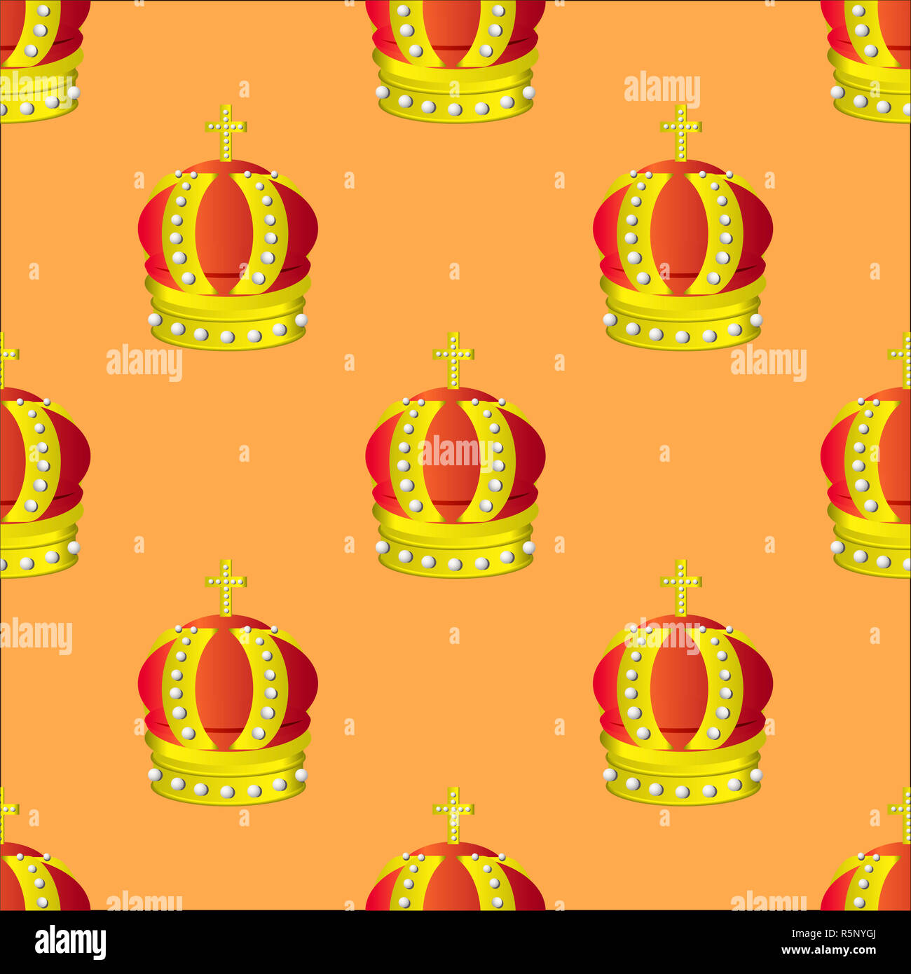 Crown imperial pattern hi-res stock photography and images - Alamy