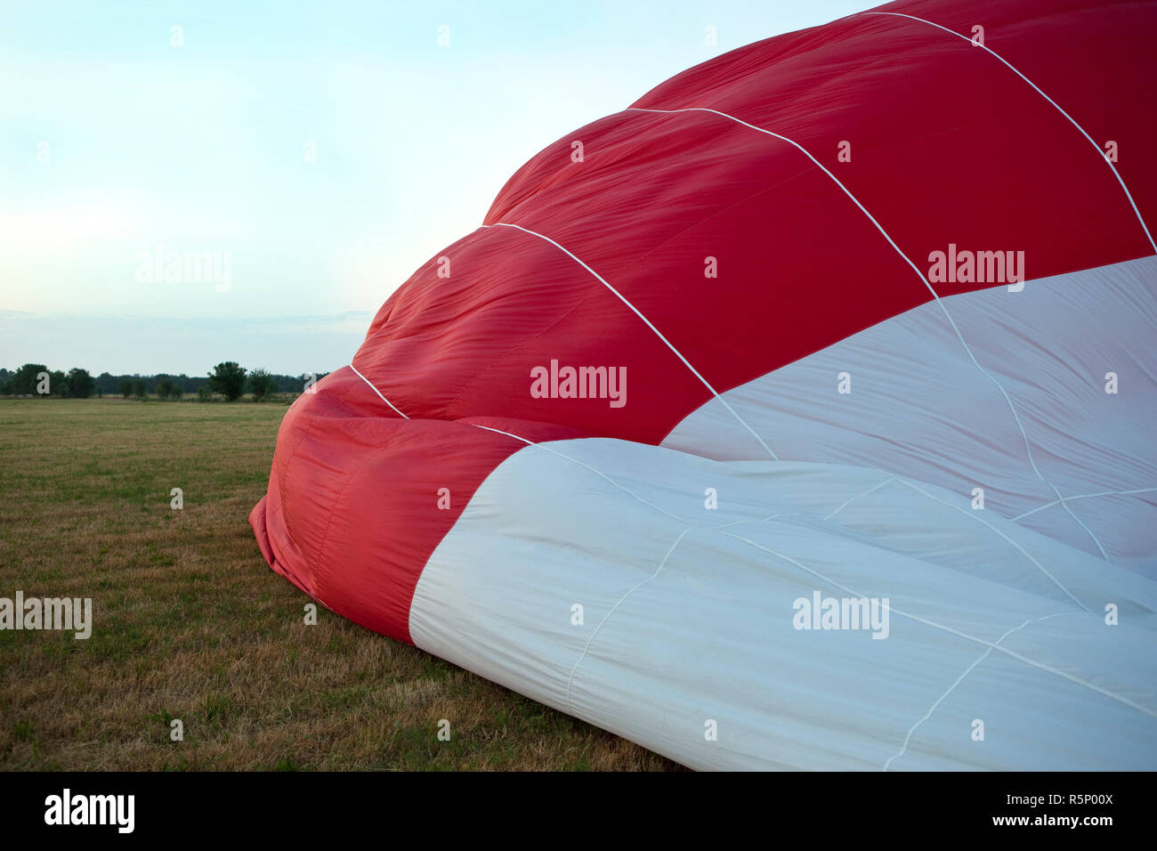 Balloon ball in a field Stock Photo - Alamy