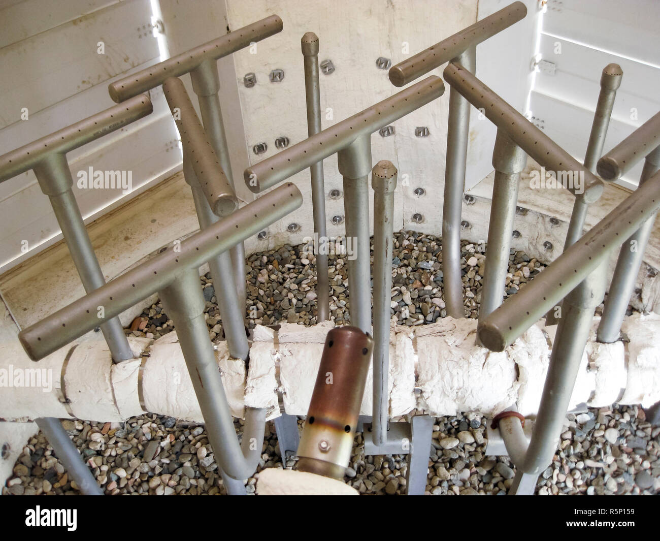 Gas ring in torch system of the closed type, appearance Stock Photo - Alamy