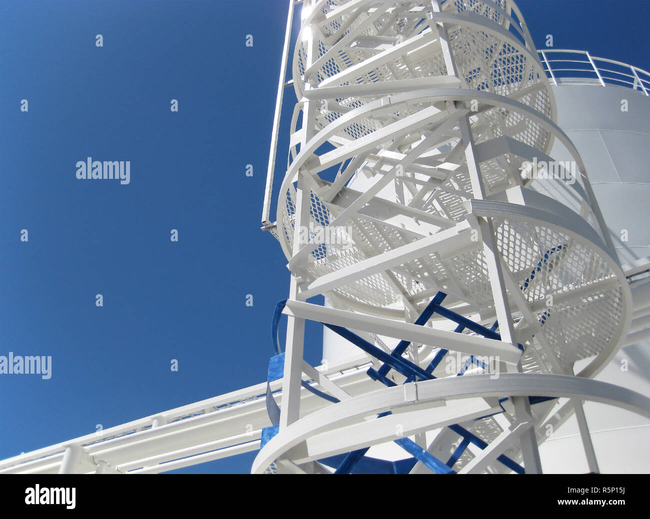 Water tower ladder climbing hi-res stock photography and images - Alamy