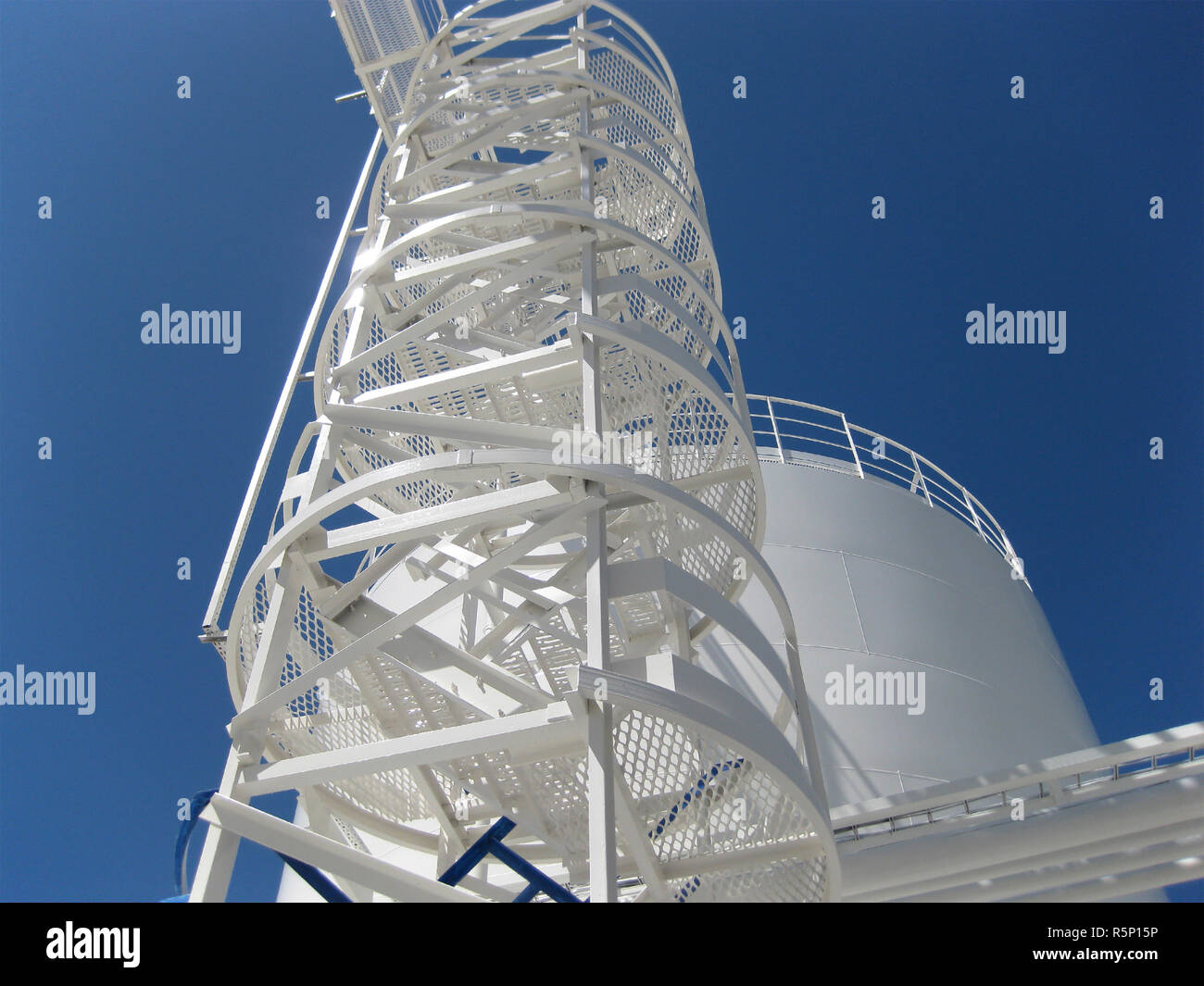 Water tower ladder climbing hi-res stock photography and images - Alamy