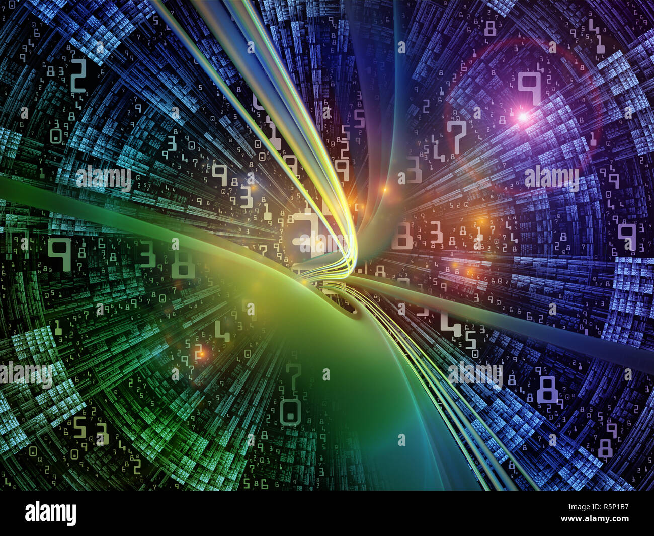 Beyond Digital World Stock Photo - Alamy