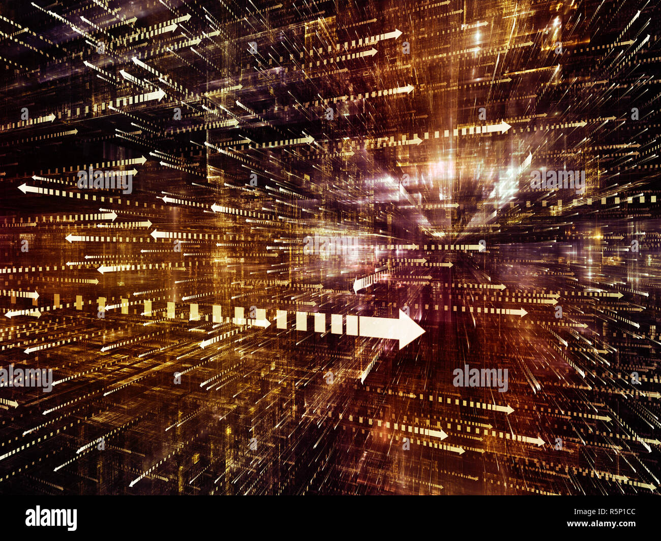 Elements of Digital World Stock Photo - Alamy