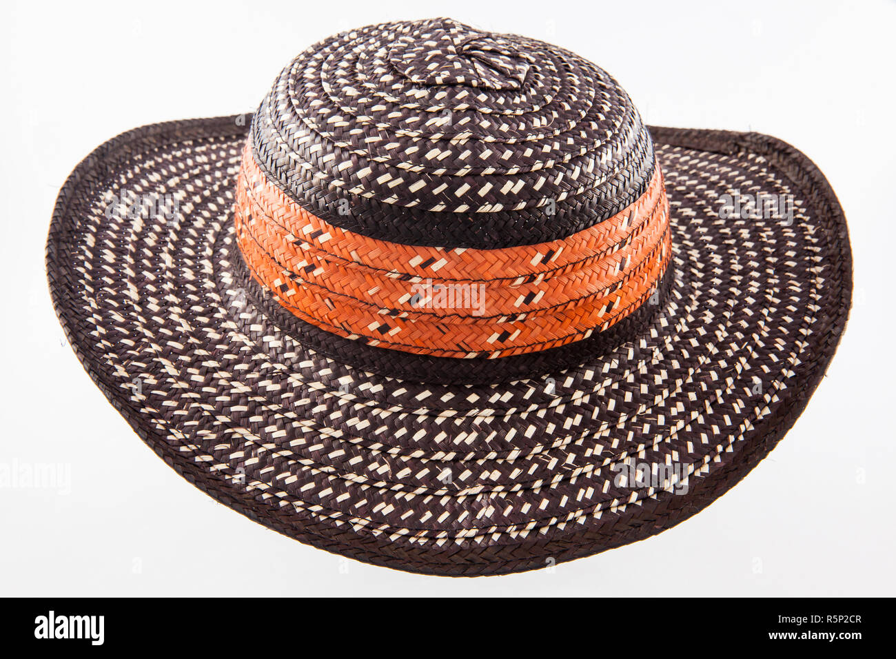 Traditional hat from Colombia: Sombrero vueltiao Stock Photo - Alamy