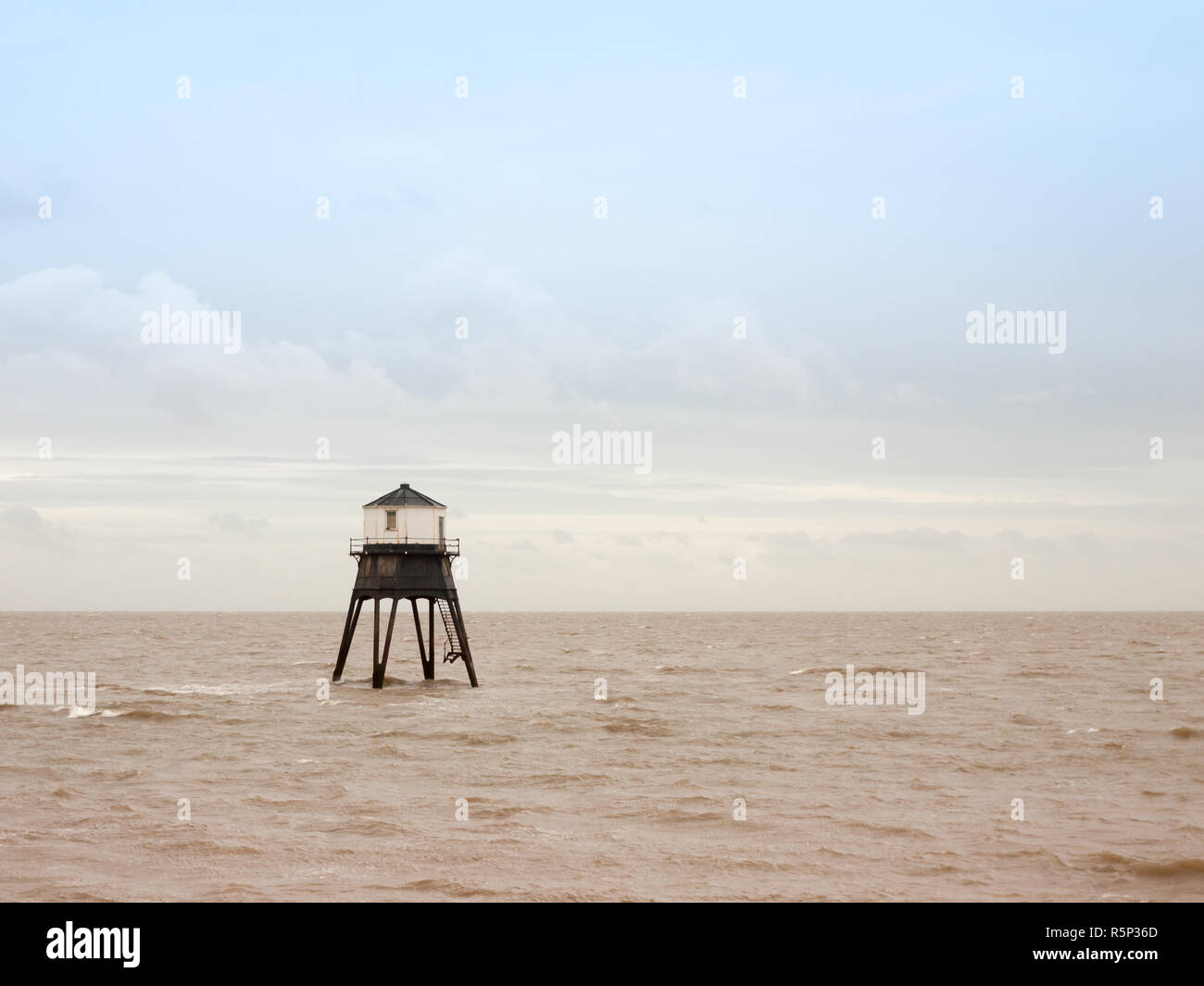 old sea structure light house Harwich sea bay beach Stock Photo - Alamy