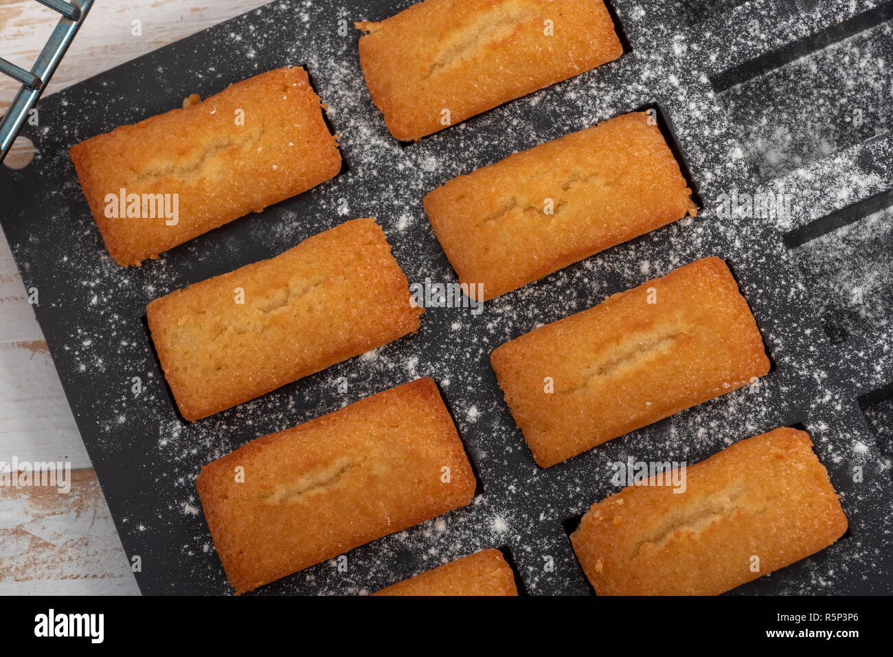 homemade financier cakes, a french pastry Stock Photo - Alamy