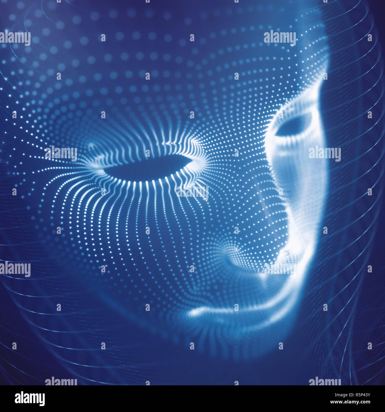 3d face hi-res stock photography and images - Alamy