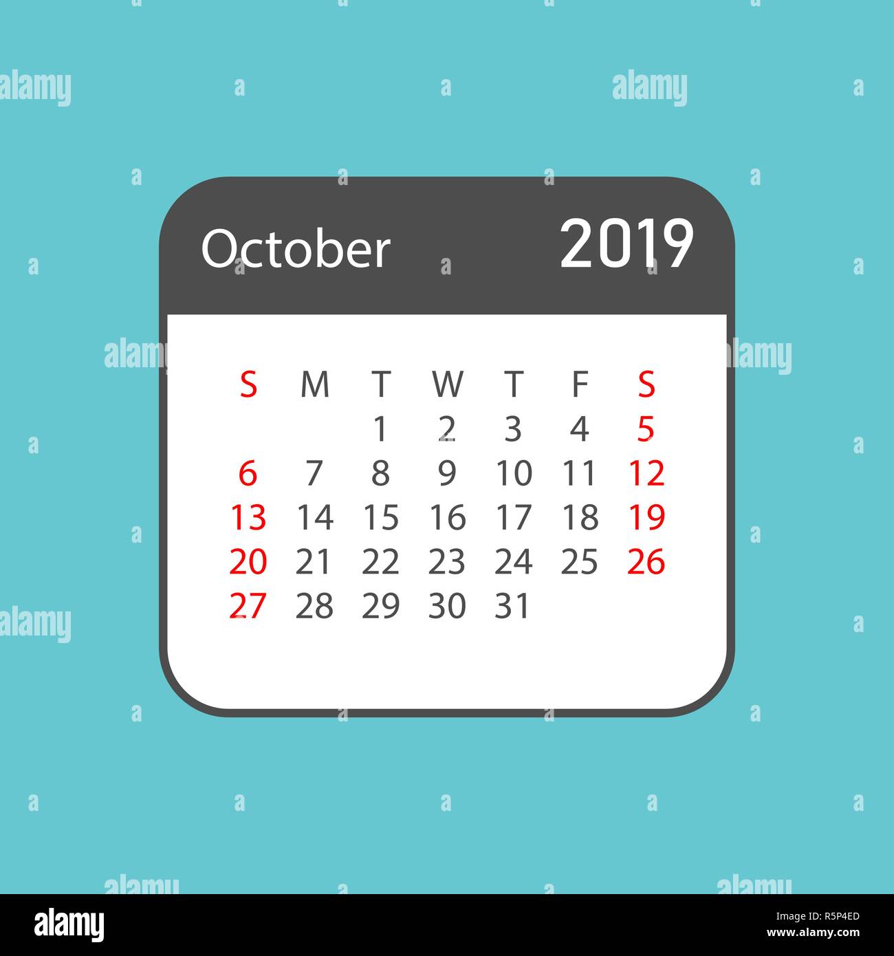 October 2019 Calendar Printable Templates Monthly Calendar Template