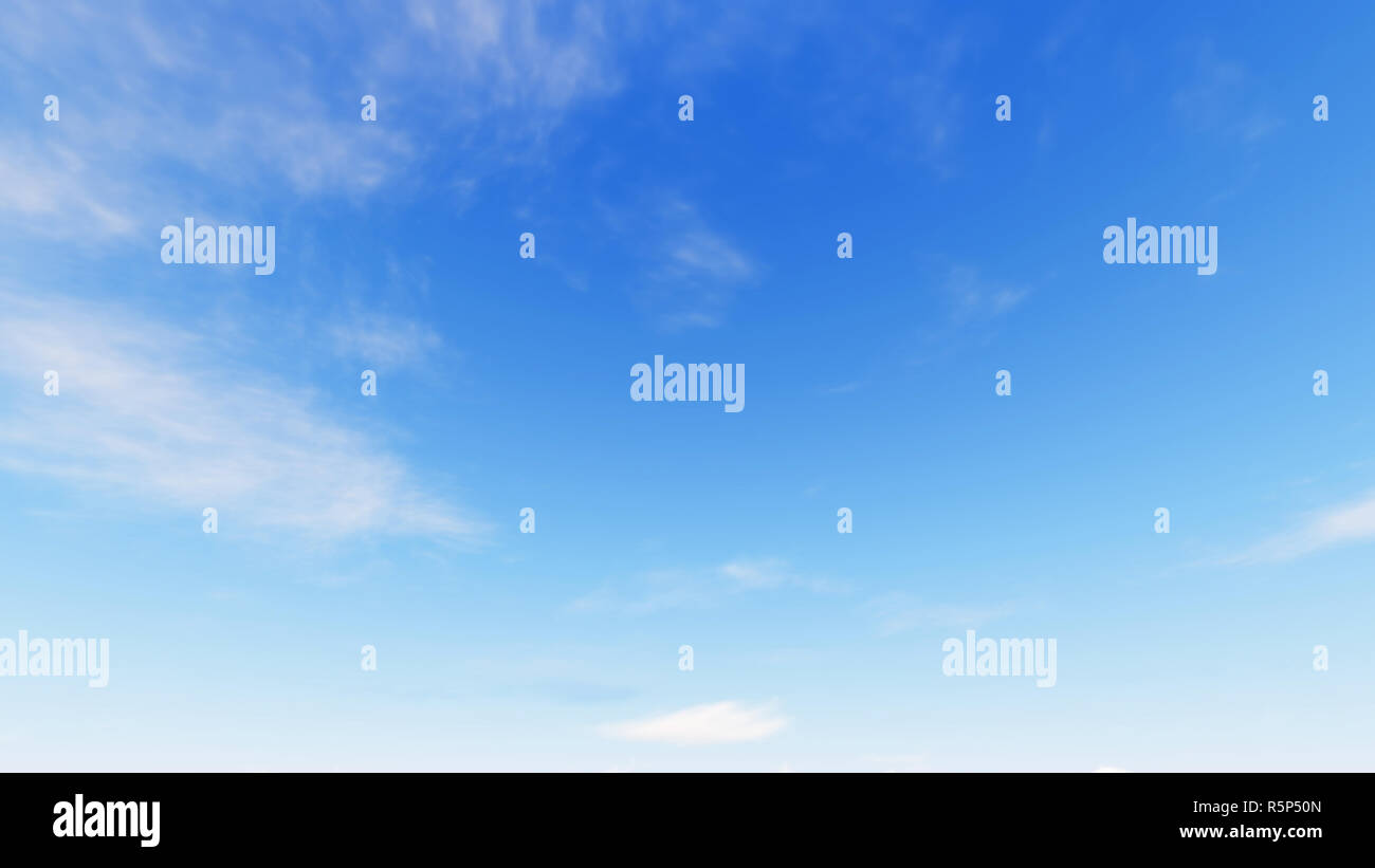 Cloudy blue sky abstract background, 3d illustration Stock Photo - Alamy