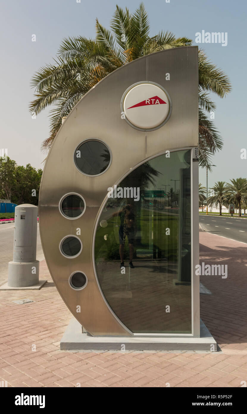 Dubai, United Arab Emirates - with a peak of 45°C in Summer, the ...