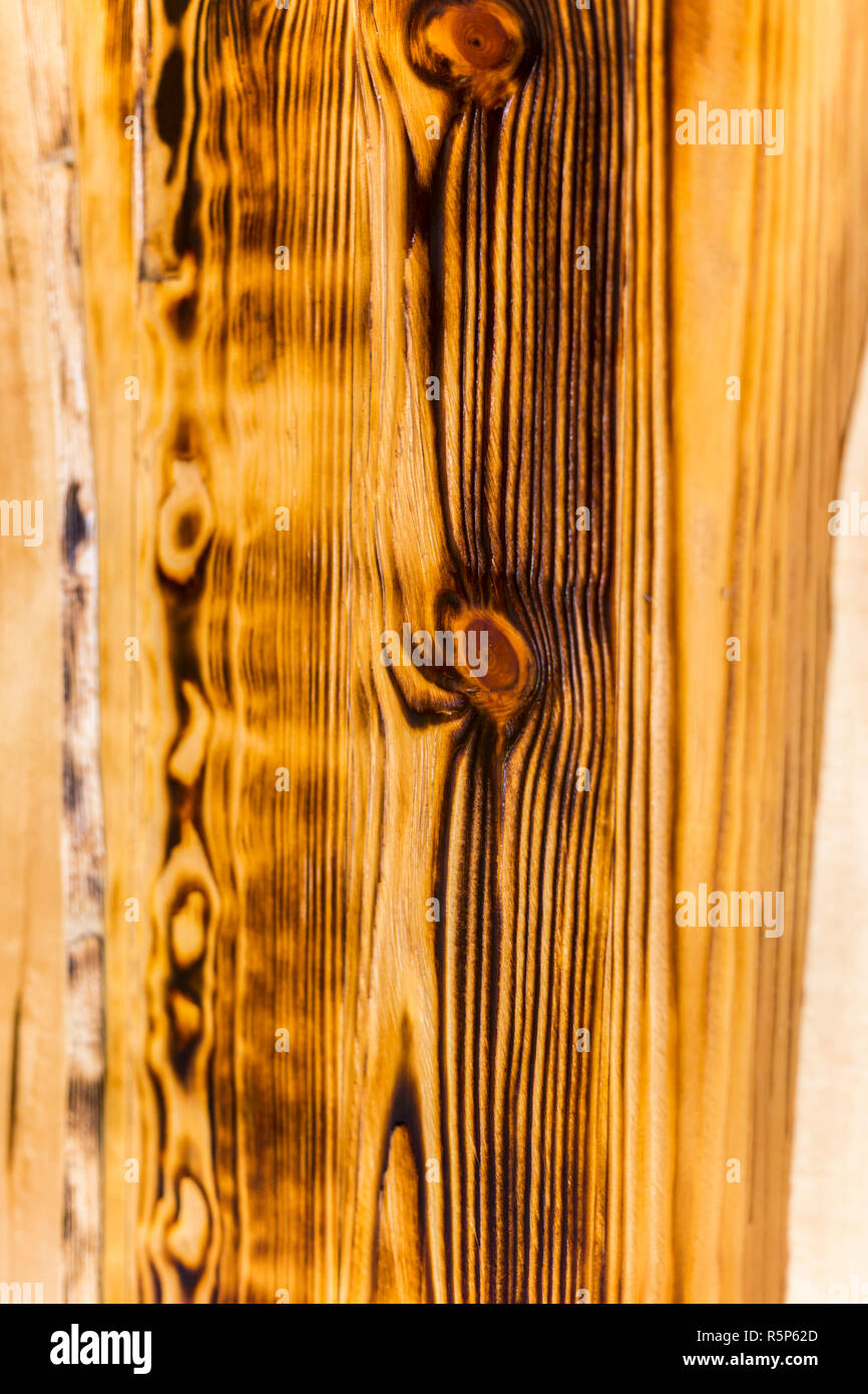 Scorched wood color and texture closeup Stock Photo - Alamy