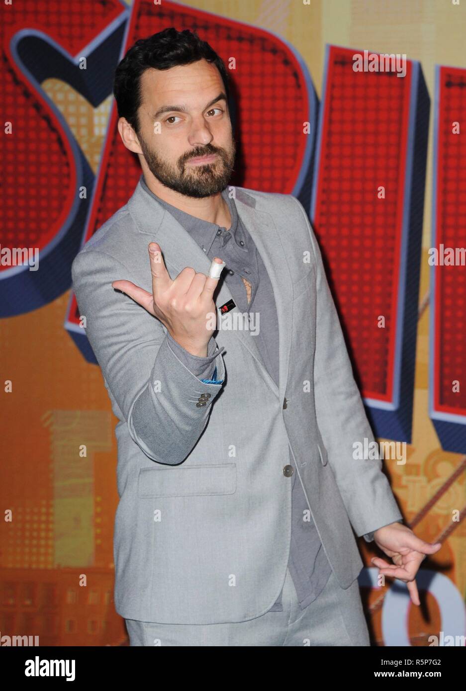 Spider verse jake johnson hi-res stock photography and images - Alamy