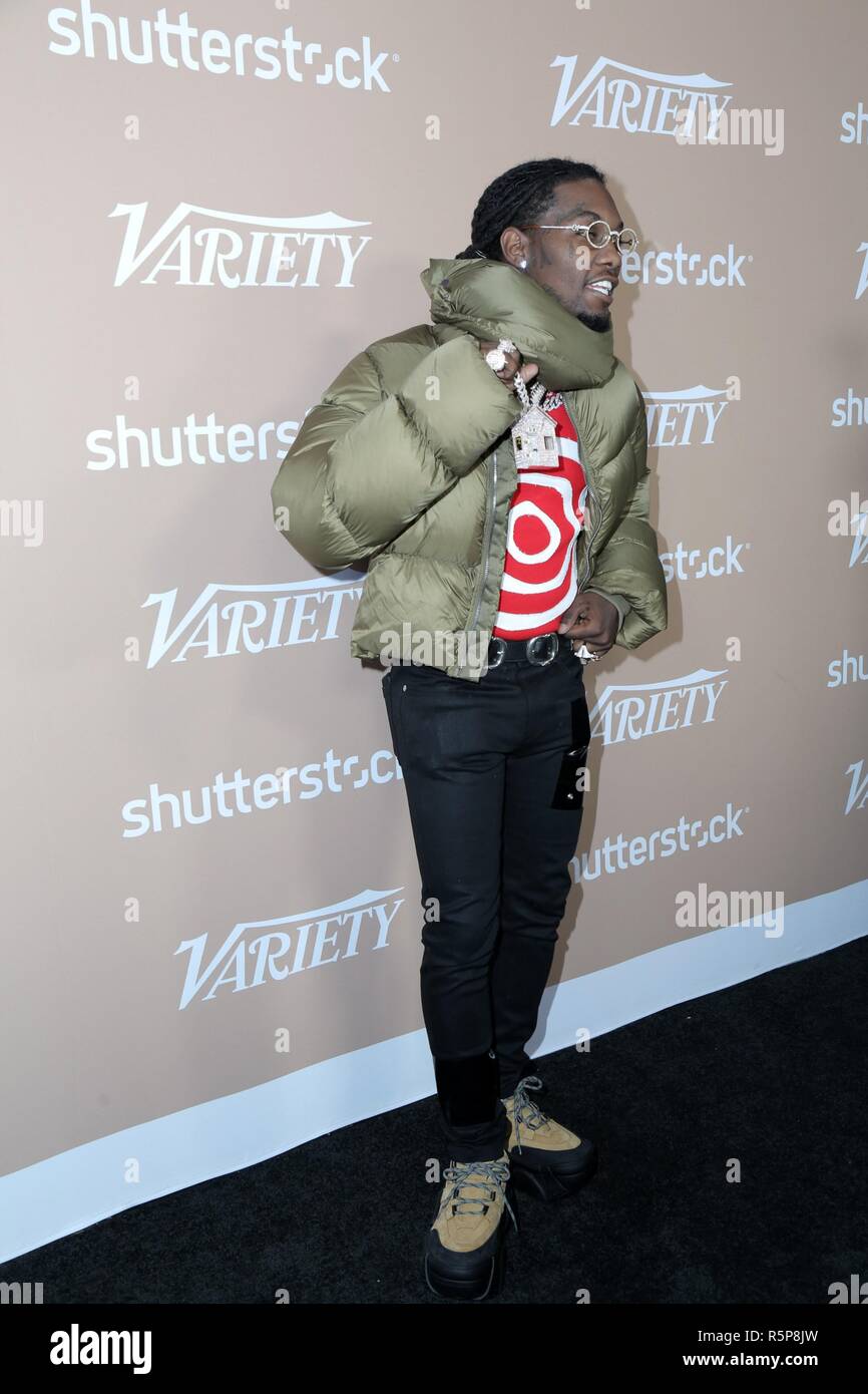 Los Angeles, CA, USA. 1st Dec, 2018. Offset, Kiari Kendrell Cephus at ...