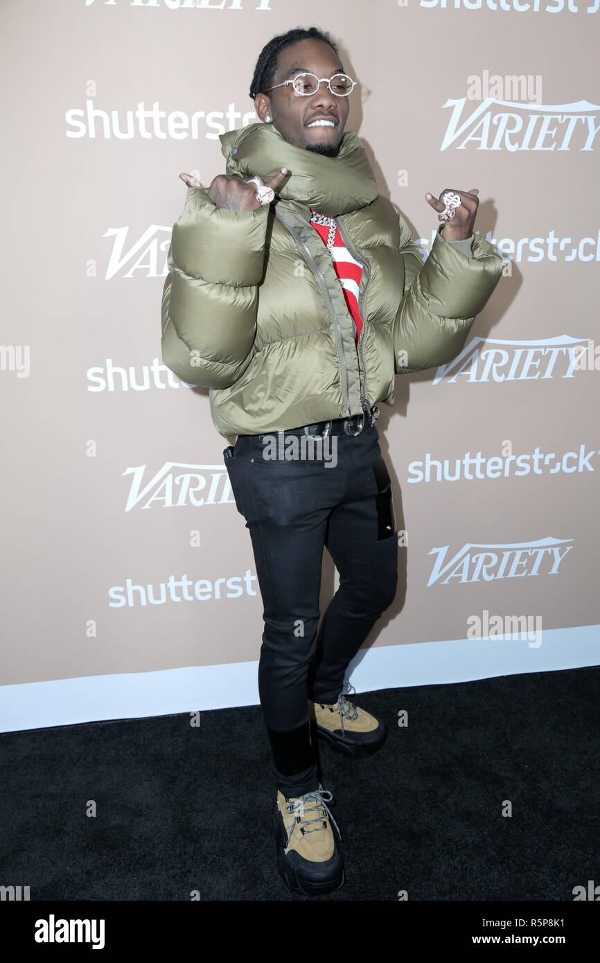 Los Angeles, CA, USA. 1st Dec, 2018. Offset, Kiari Kendrell Cephus at ...